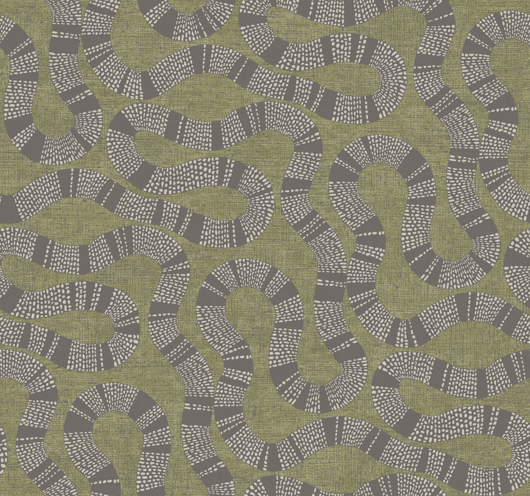 Ophidia Olive Wallpaper by York Wall | Decorilla