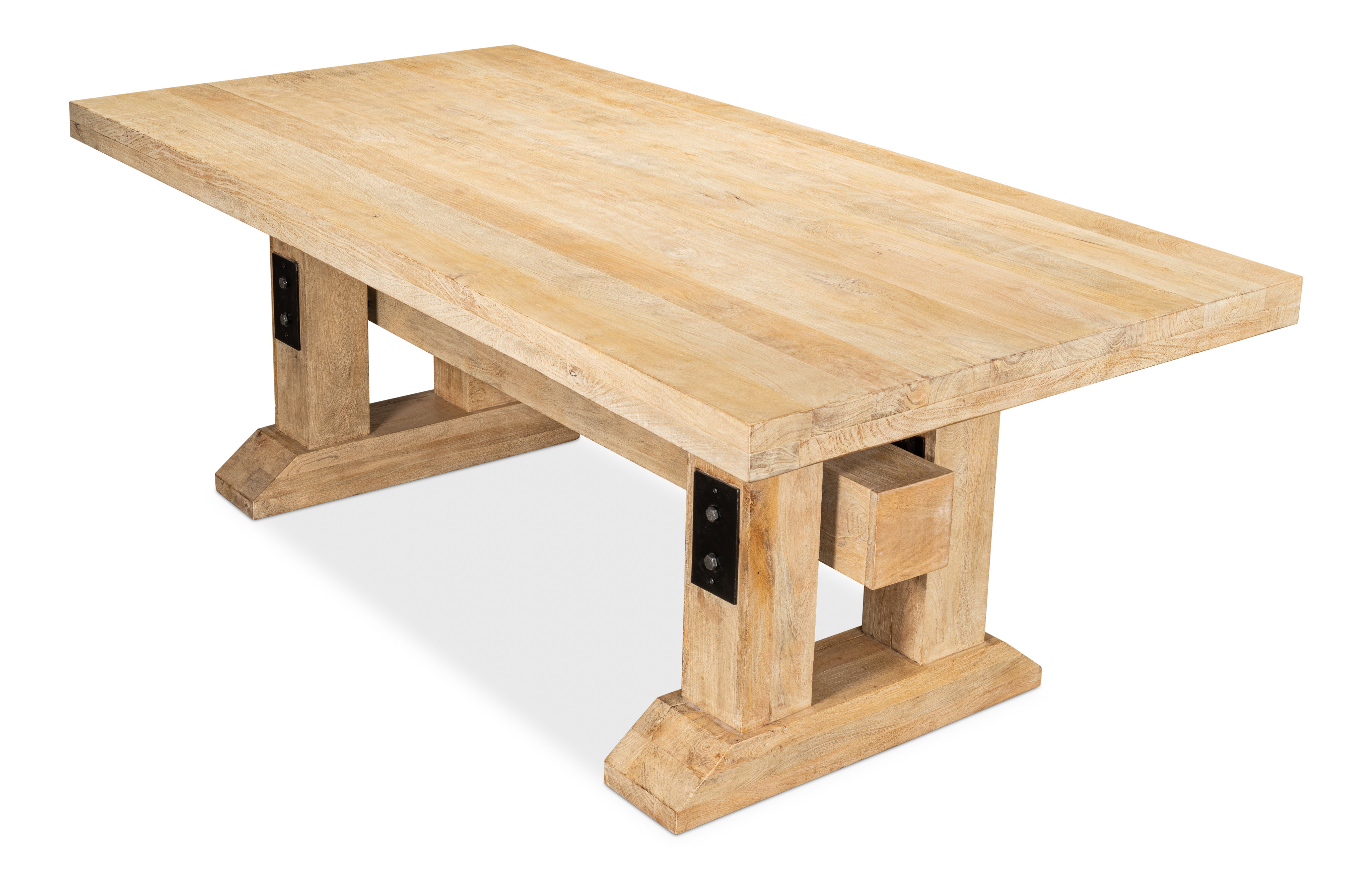 Oleski Round Dining Table by Sarreid | Decorilla