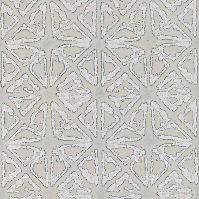 Empire Diamond Silver & Taupe Wallpaper by York Wall | Decorilla