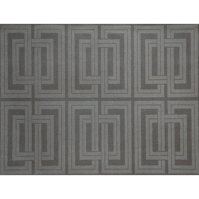 Quad Grey & Charcoal Wallpaper by York Wall | Decorilla