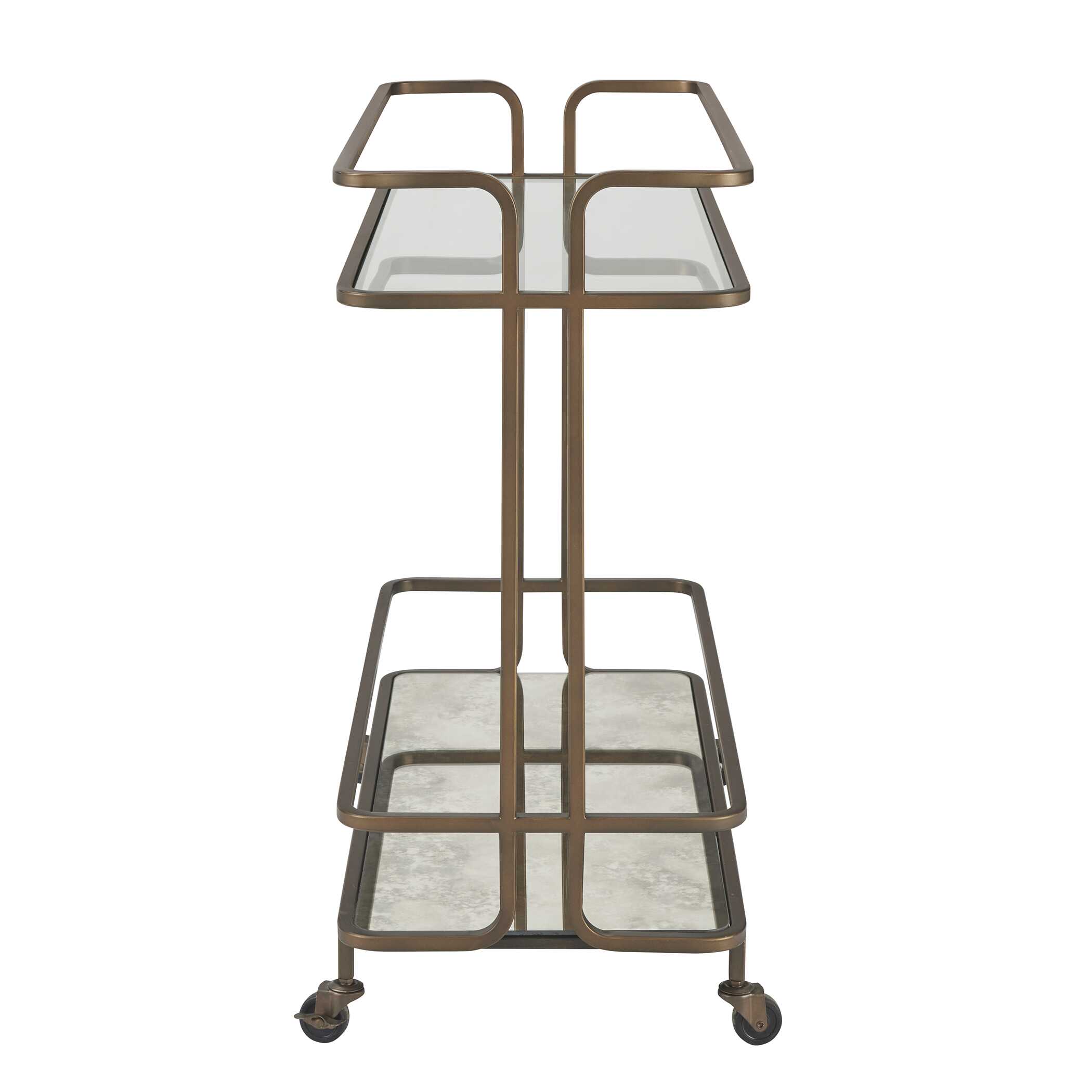 Erivo Bronze Bar Cart by Uttermost Collection | Decorilla