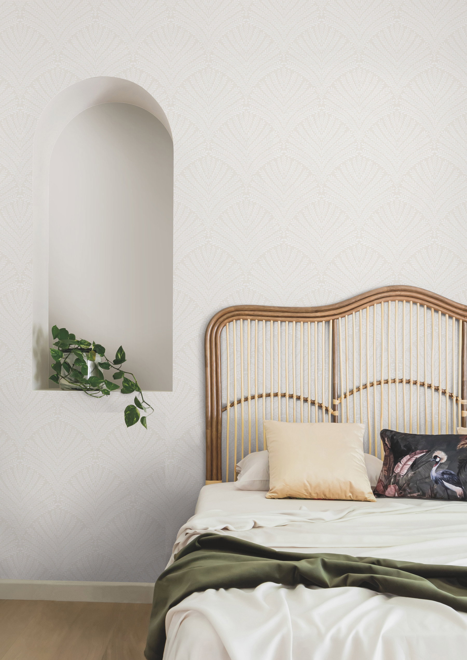 Beachcomber Off White Wallpaper by York Wall | Decorilla
