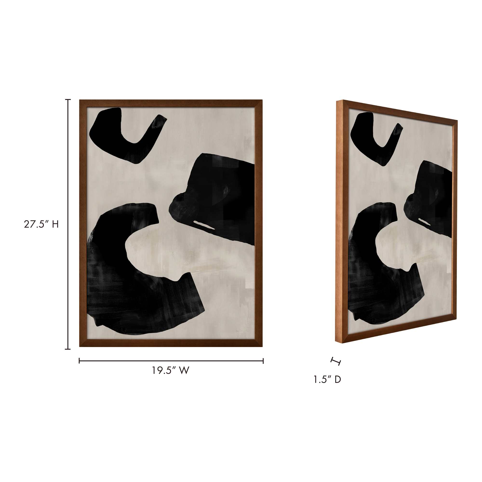 Wells 2 Framed Painting by Moe's Home Collection | Decorilla