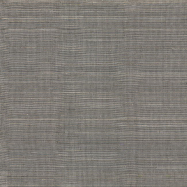 Abaca Weave Charcoal Wallpaper by York Wall | Decorilla