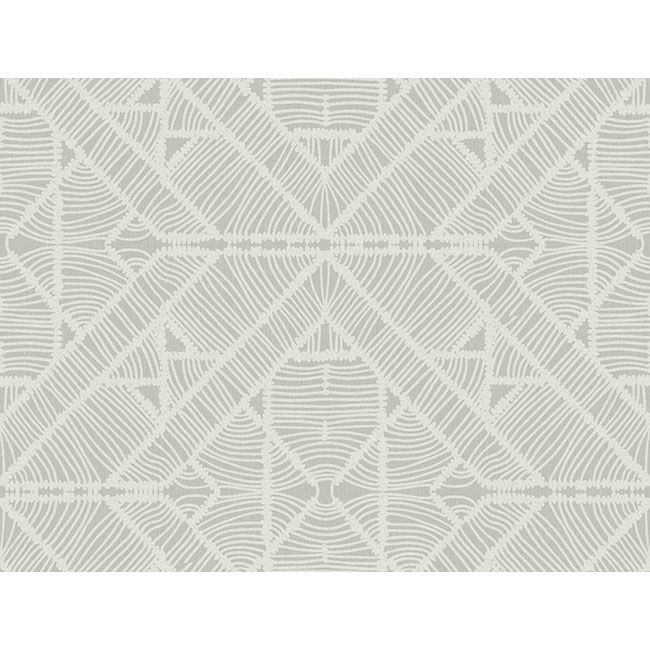 Diamond Macrame Grey Wallpaper by York Wall | Decorilla