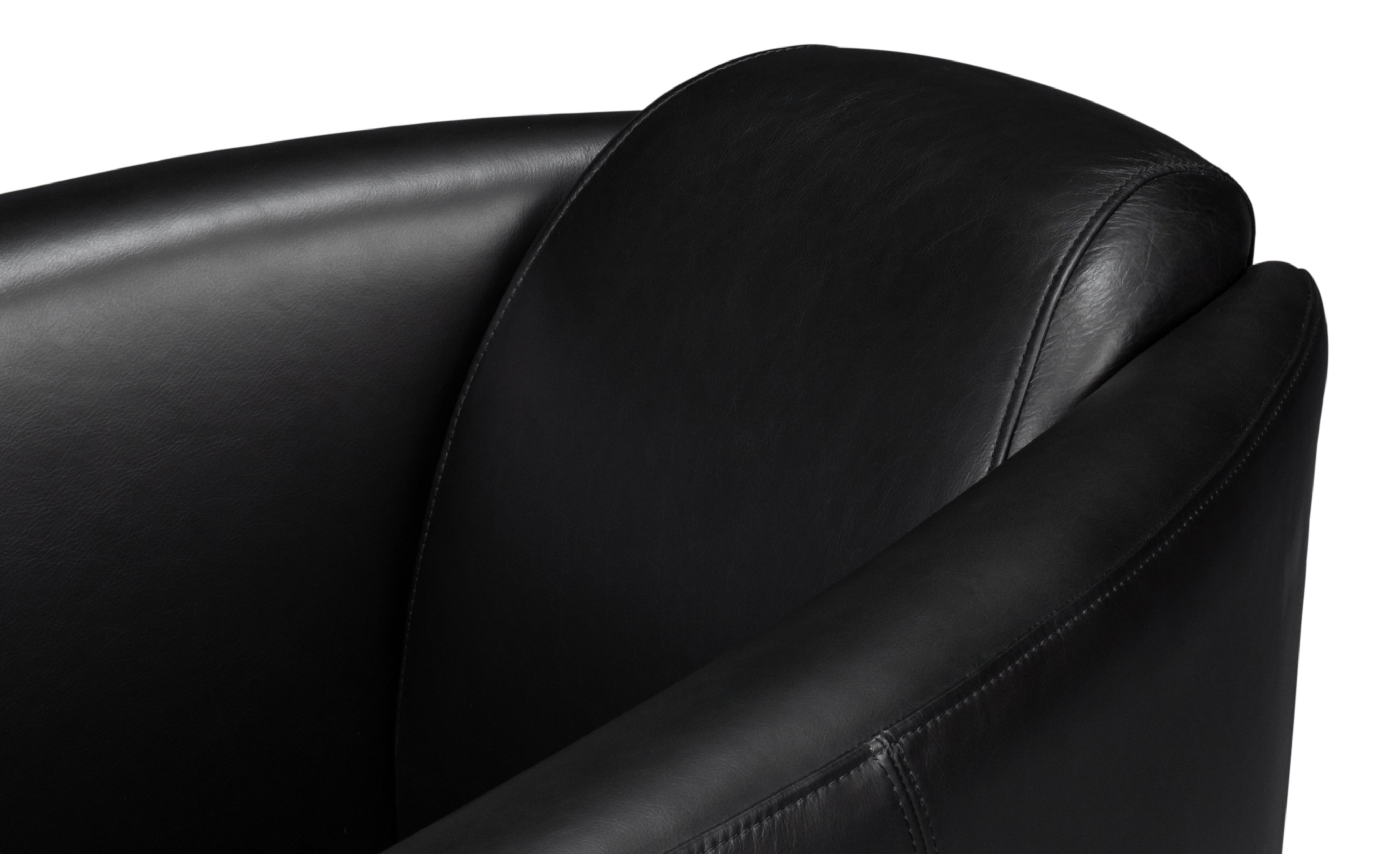 Mandy Arm Chair, Onyx Black by Sarreid | Decorilla